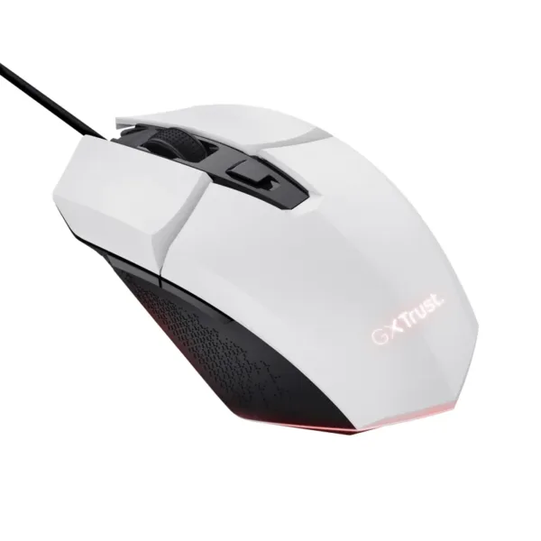 MOUSE GAMER TRUST FELOX WHITE GXT109W – Click Gaming